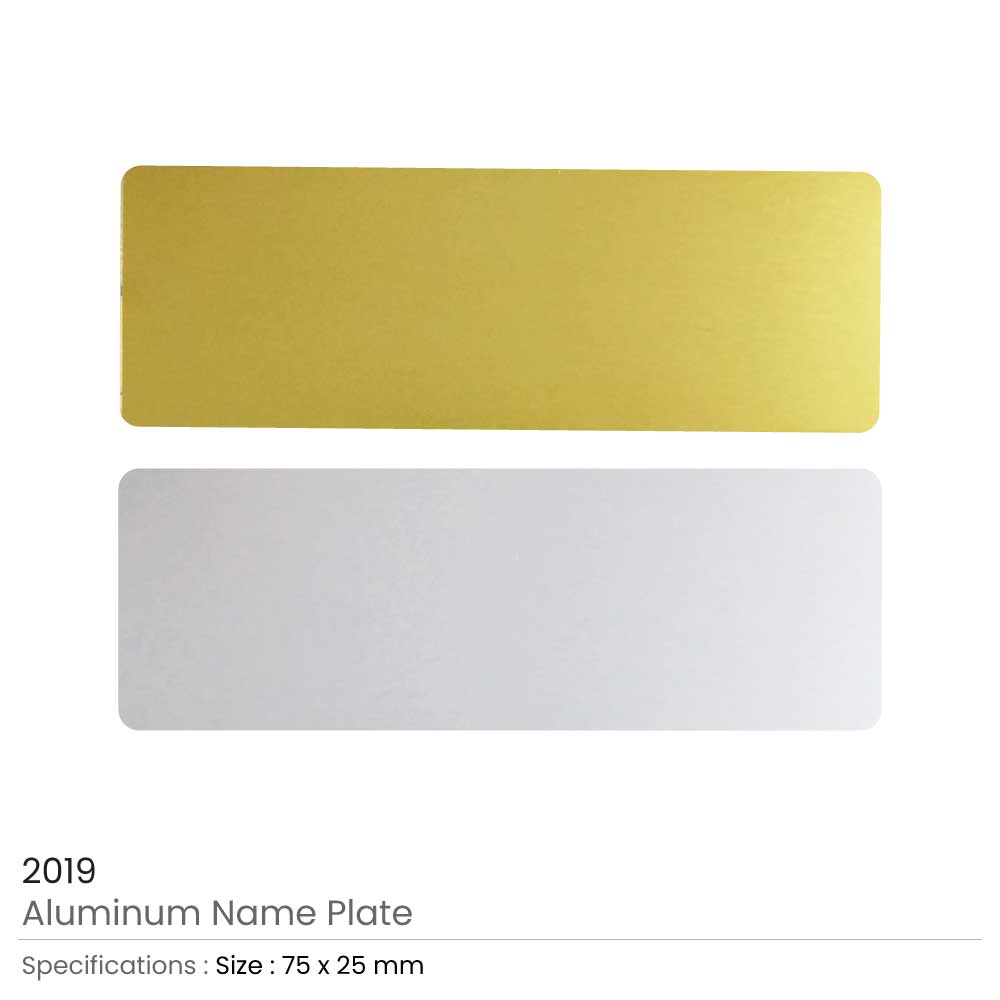 Aluminum Name Plates | Promotional Gifts Suppliers