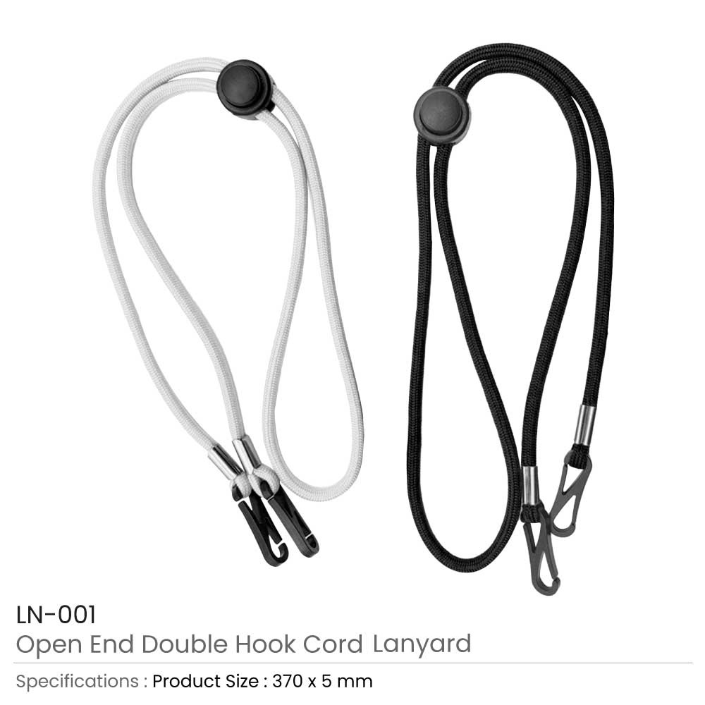 Double Hook Cord Lanyards | Promotional Gifts Suppliers